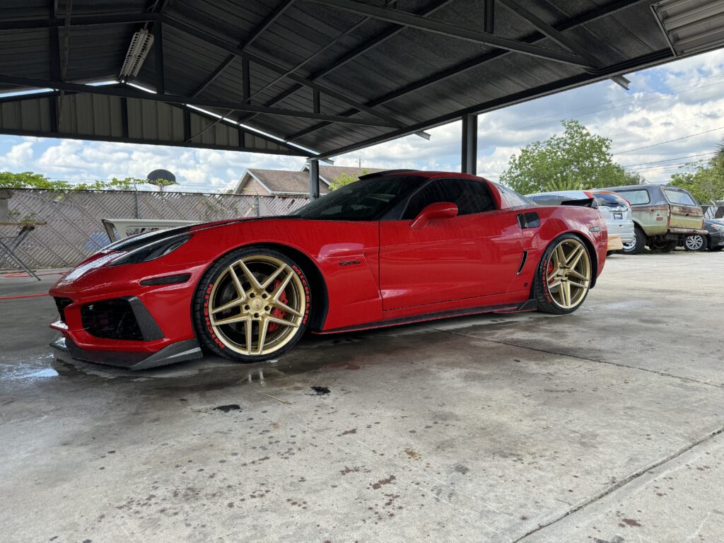 ZR7 C6 Z06 Corvette Bumper Conversion - Unleashed Vettes
