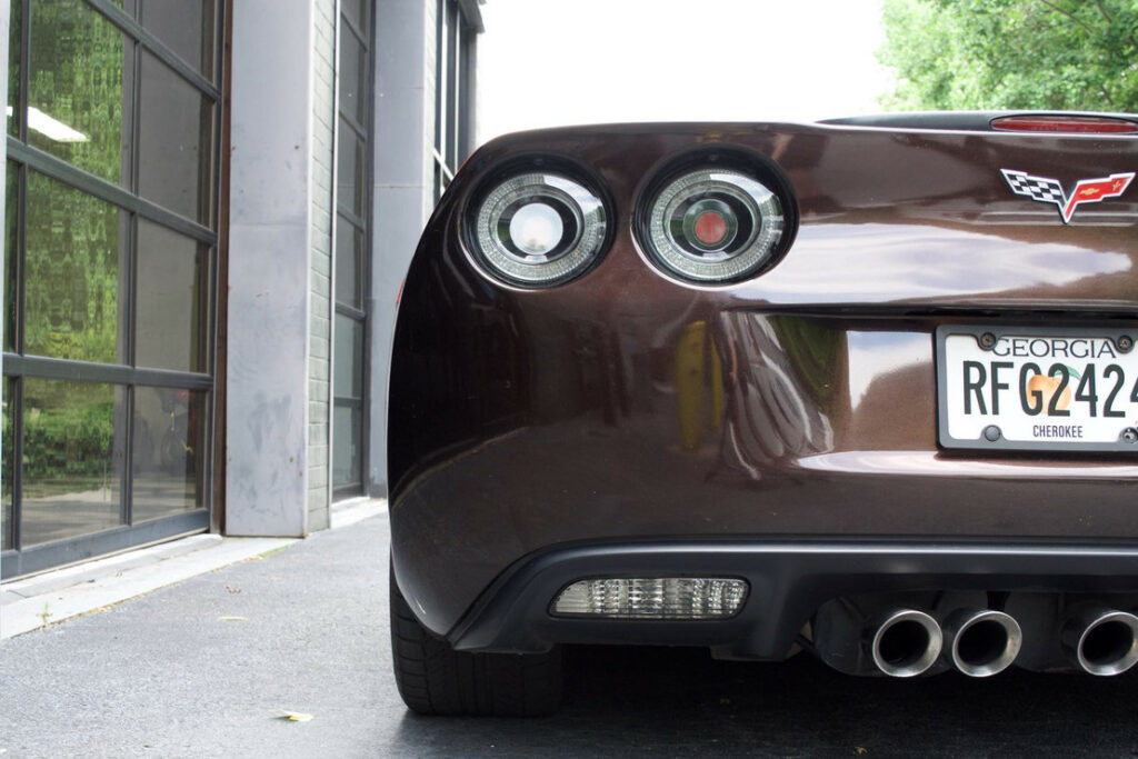 C6 Clear Tail Lights